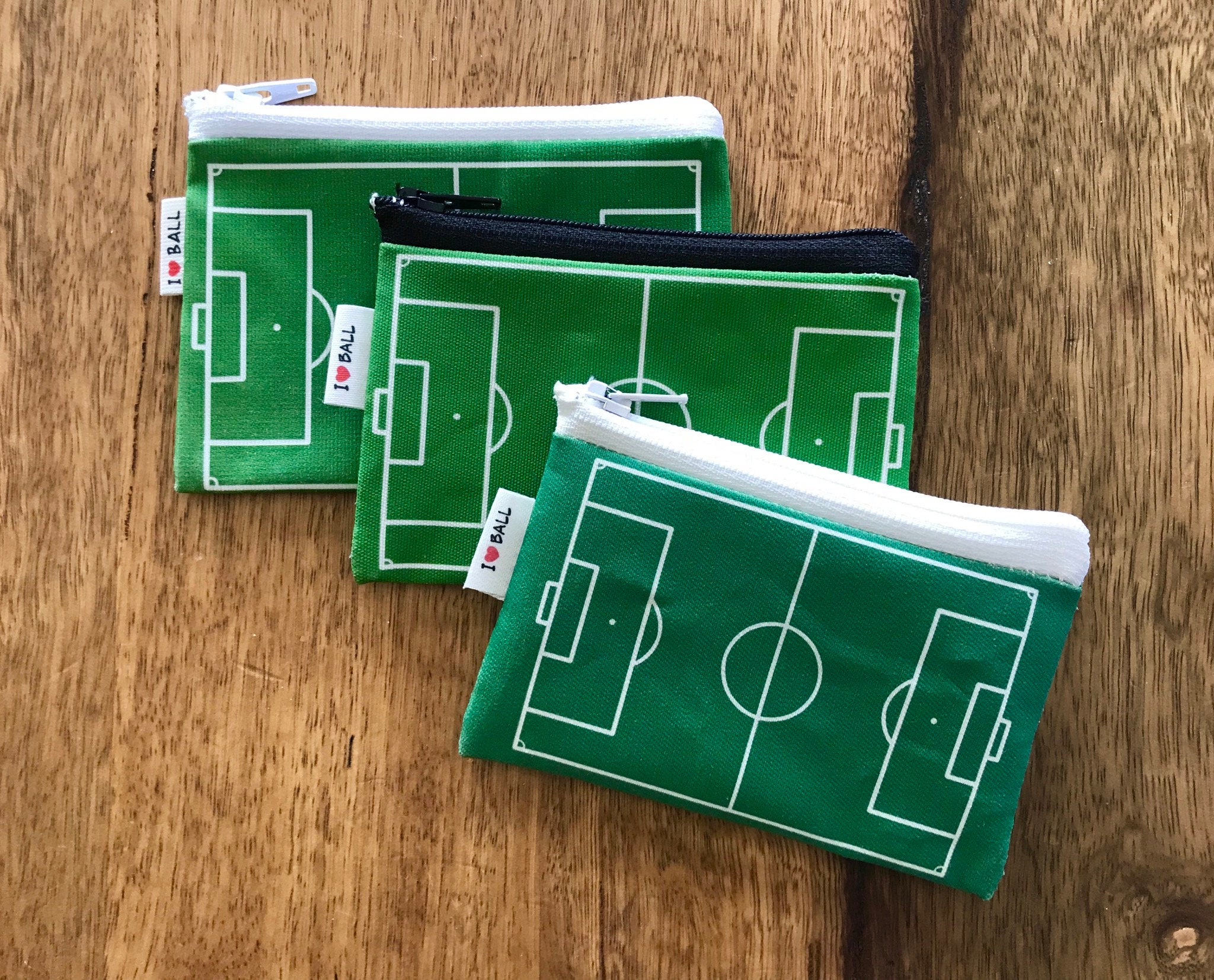 Football Field, Soccer Field Zipper Pouch, Coin Purse for Change and ...