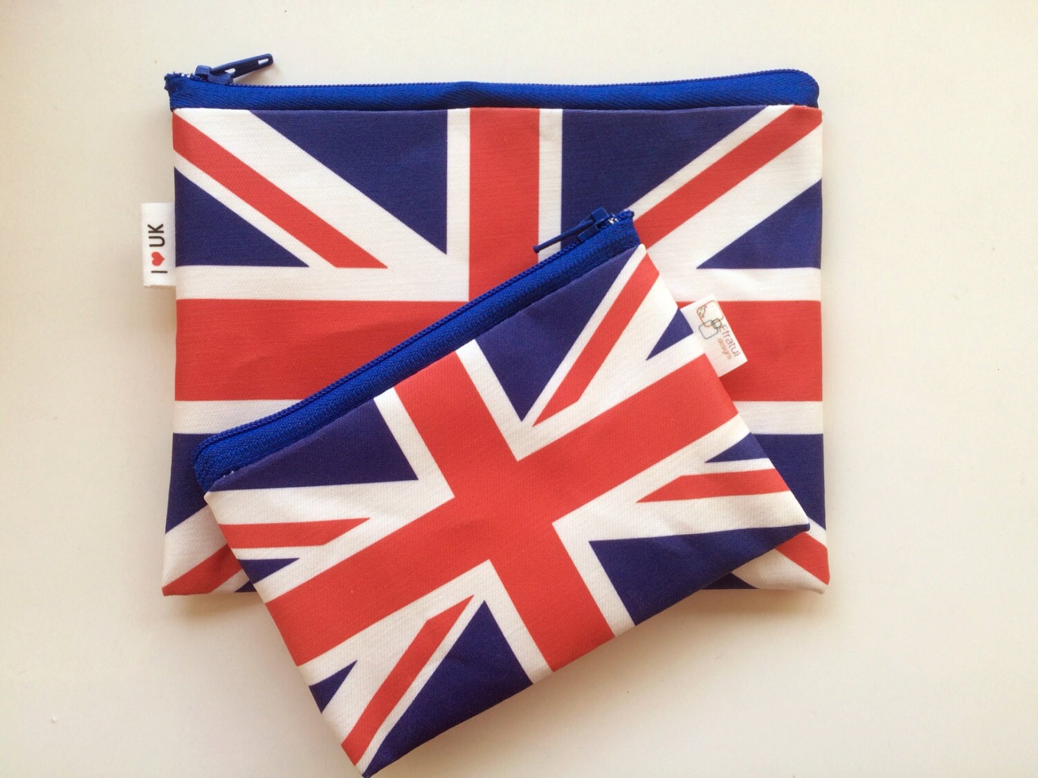 UK Flag Wallet, British Flag Zipper Pouch With the Flag of United ...