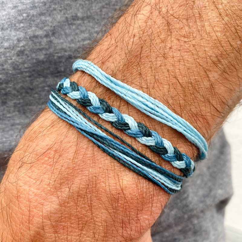 Mens Bracelet Set - Etsy