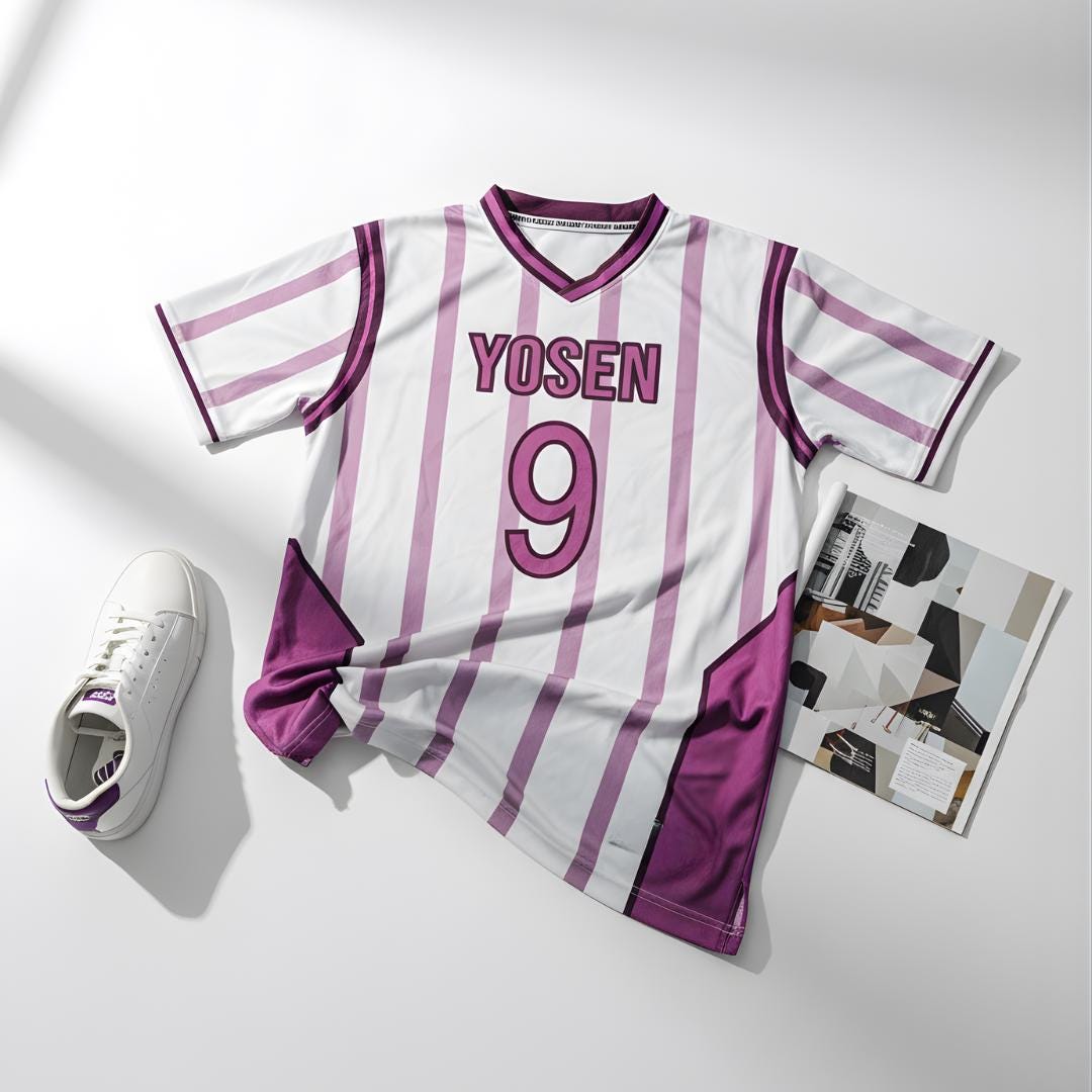Yosen Jersey: Kuroko's Basketball, Custom Name & Number - Etsy