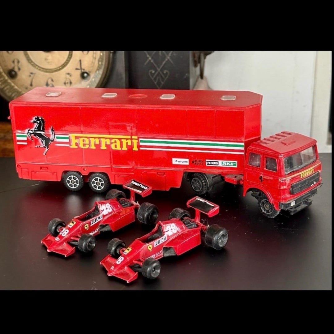 Vintage 1990s POLISTIL FERRARI F1 Formula One SCUDERIA 126 C3 Cars Auto ...