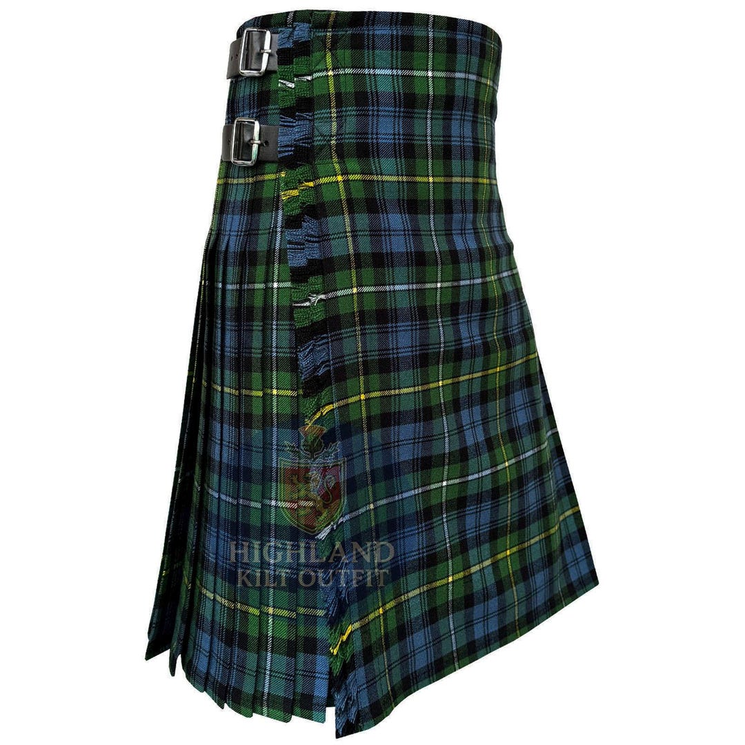 Campbell of Argyll Ancient Tartan Kilt for Men – Traditional 8 Yard ...