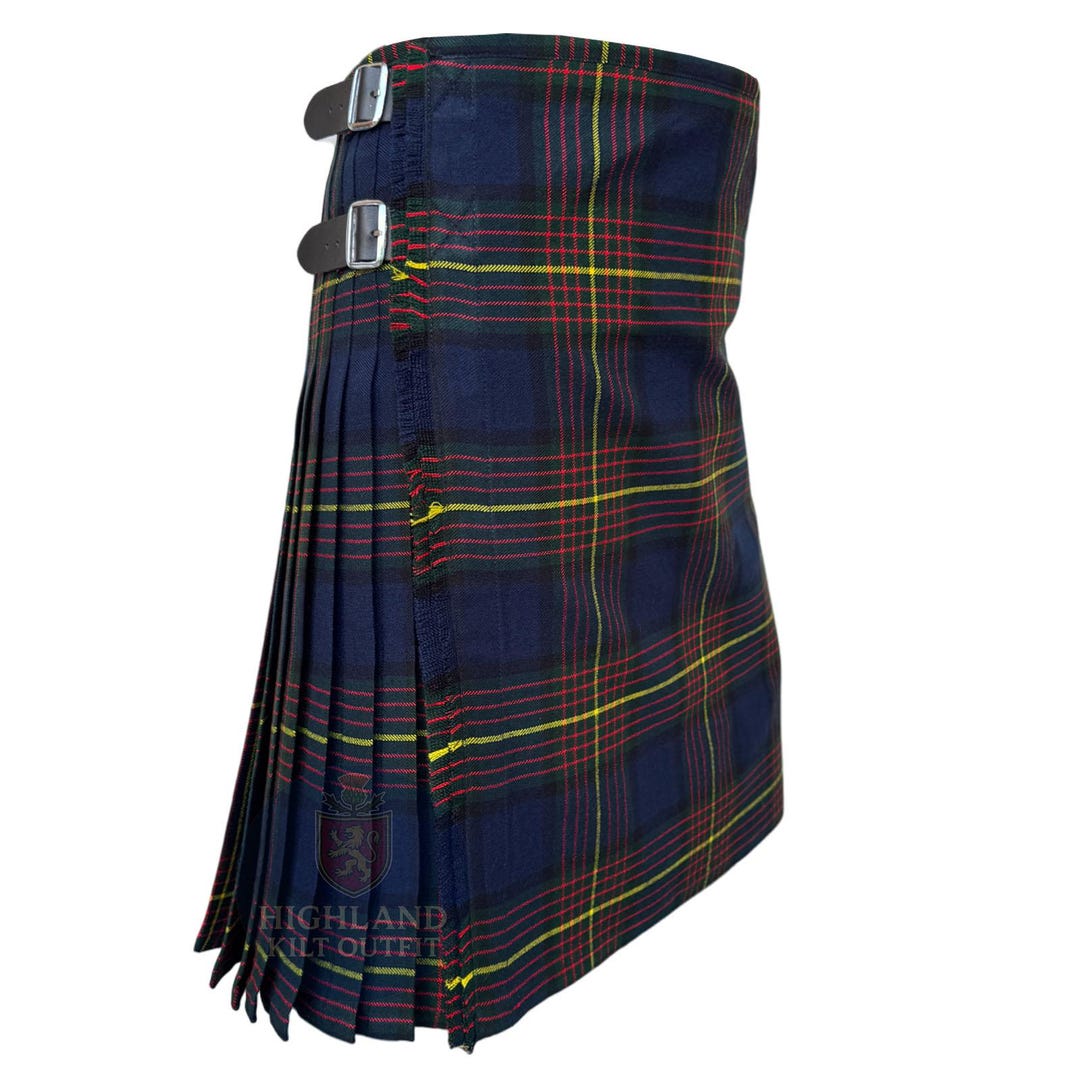 Clan Muir Modern Tartan Kilt: Traditional Scottish Highland Wear - Etsy