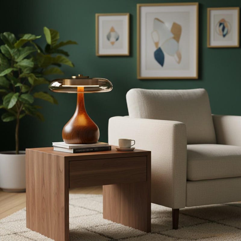 Mcm Japan Lamp - Etsy