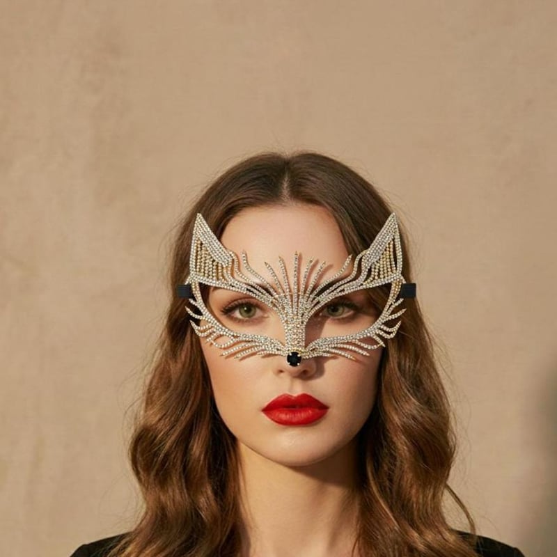 Fox Face Mask - Etsy