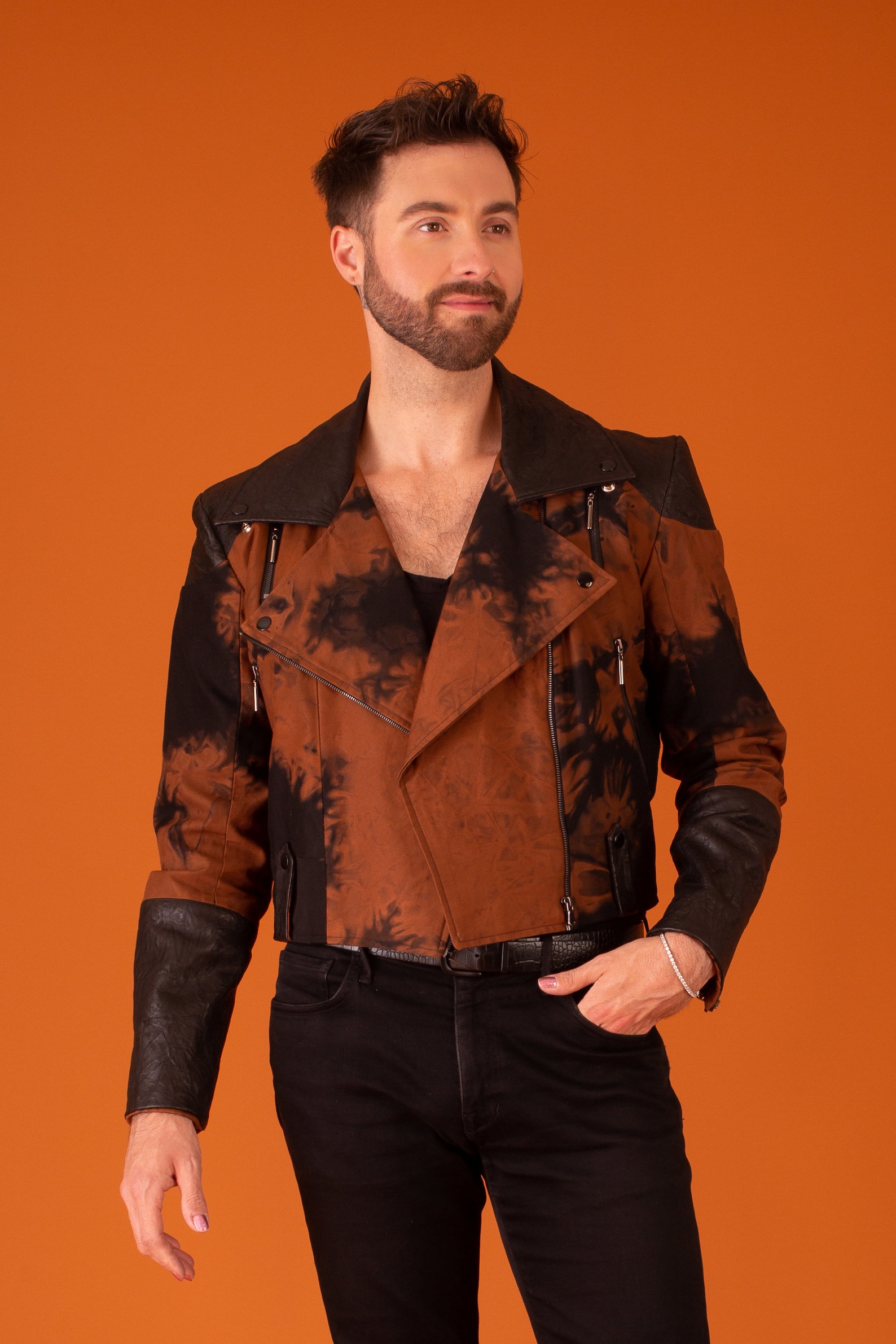 Mens Unisex Fashion Moto Jacket Sewing Pattern INSTANT DOWNLOAD PDF ...