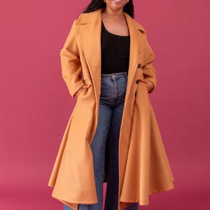 Full-length Trench Coat | INSTANT DOWNLOAD| Fitted Full Skirt| Beginner ...