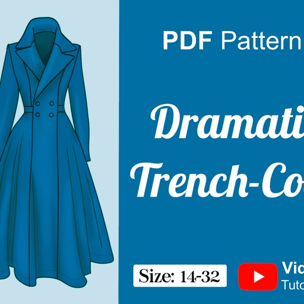 Winter Coat Pattern - Etsy