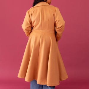Full-length Trench Coat | INSTANT DOWNLOAD| Fitted Full Skirt| Beginner ...