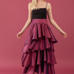 Multi Layer Maxi Skirt | Formal Party Skirt | PDF Pattern | Sizes 00-32 ...