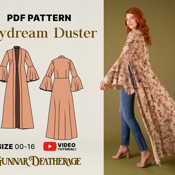 Duster Pattern - Etsy