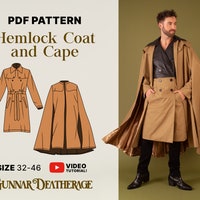 Winter Woman Cape Sewing Pattern – DIY Fashion (sizes 34-44) (PDF ...