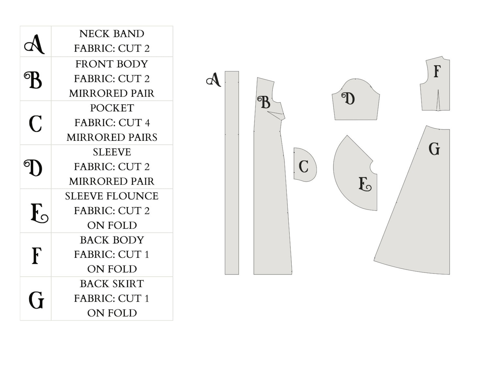 Maxi Duster Wrap Pattern INSTANT DOWNLOAD Duster Kimono PDF Sewing ...