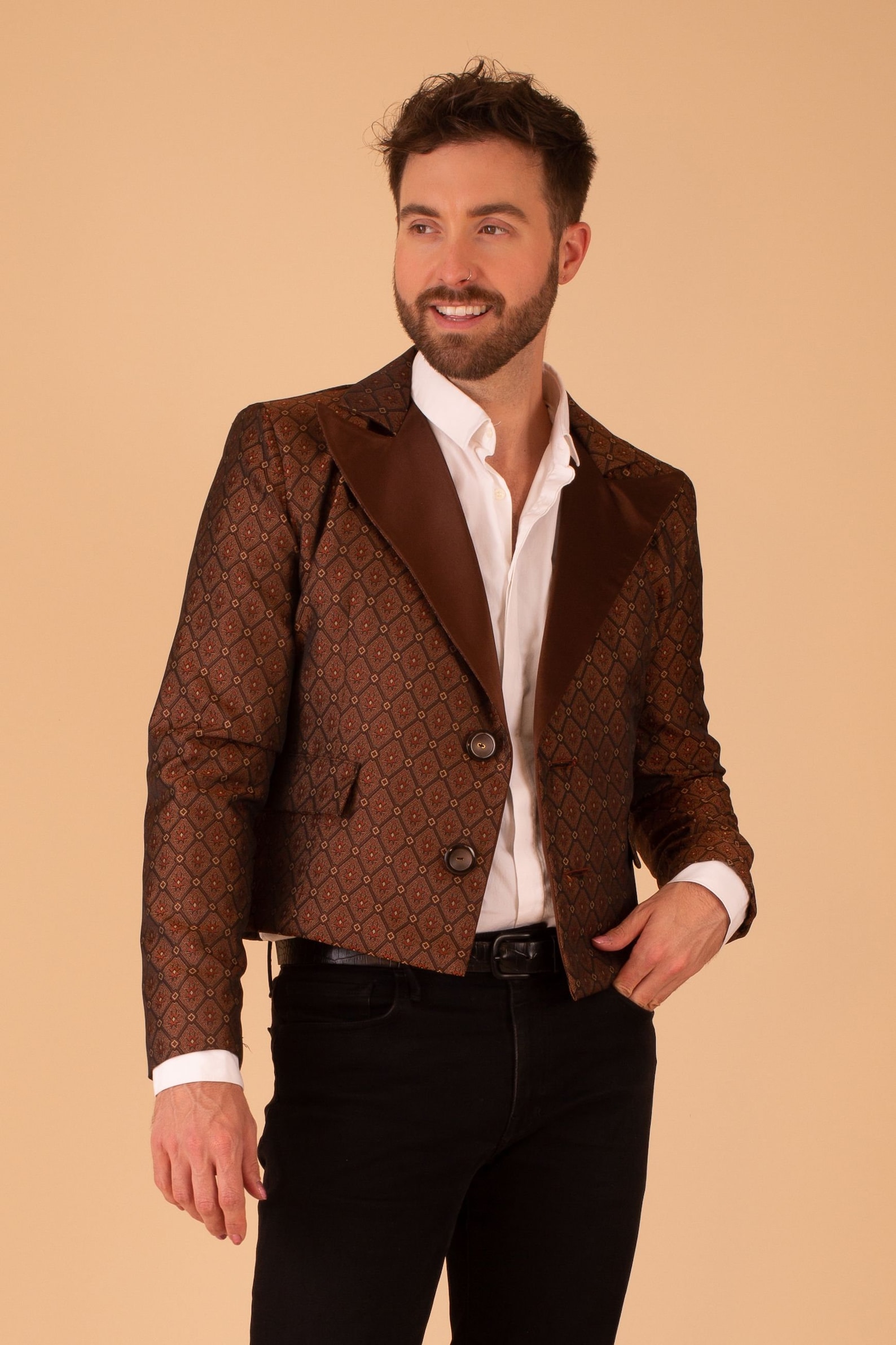 Fashion Crop Blazer Sewing Pattern| Bolero Suit Jacket | Unisex ...