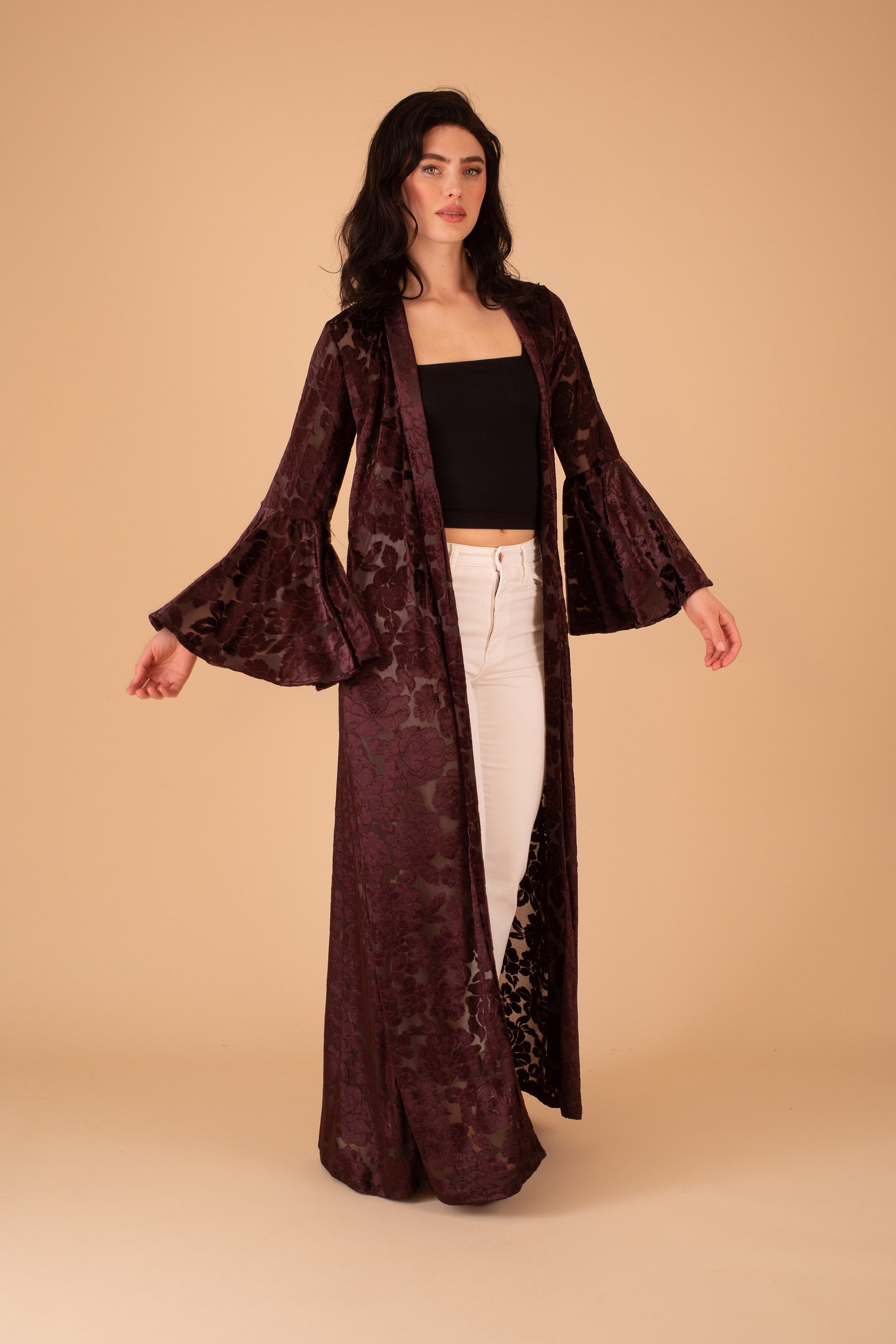 Maxi Duster Wrap Pattern INSTANT DOWNLOAD Duster Kimono PDF Sewing ...