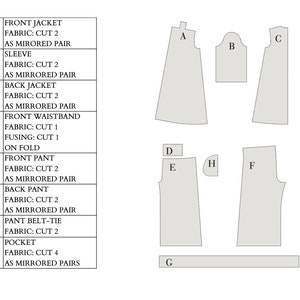 Fashion Lounge Set |printable Sewing Pattern |womens Lounge Set ...