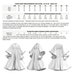 Hollywood Glam Robe Pattern | INSTANT DOWNLOAD | Printable Sewing ...