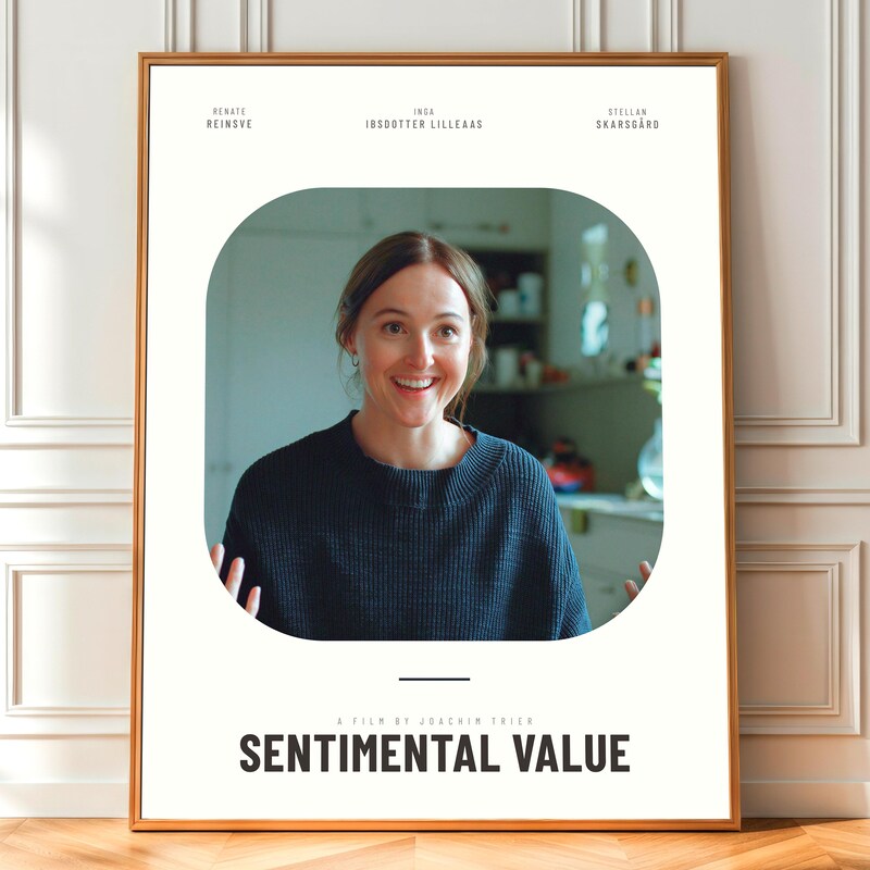 Sentimental Value Movie Poster - Etsy