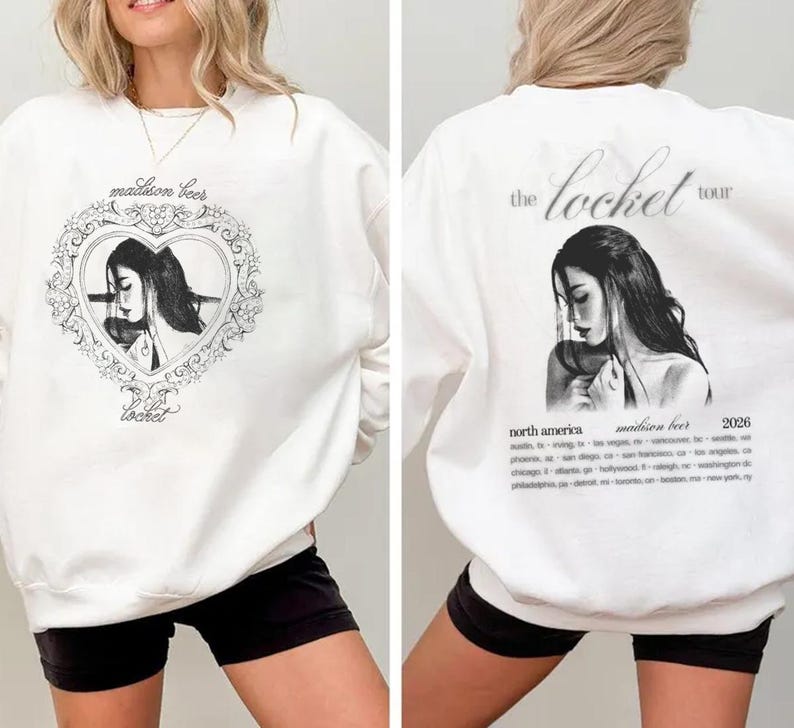 Madison Beer Locket Tour 2026 T-shirt, Pop Concert Tee - Etsy