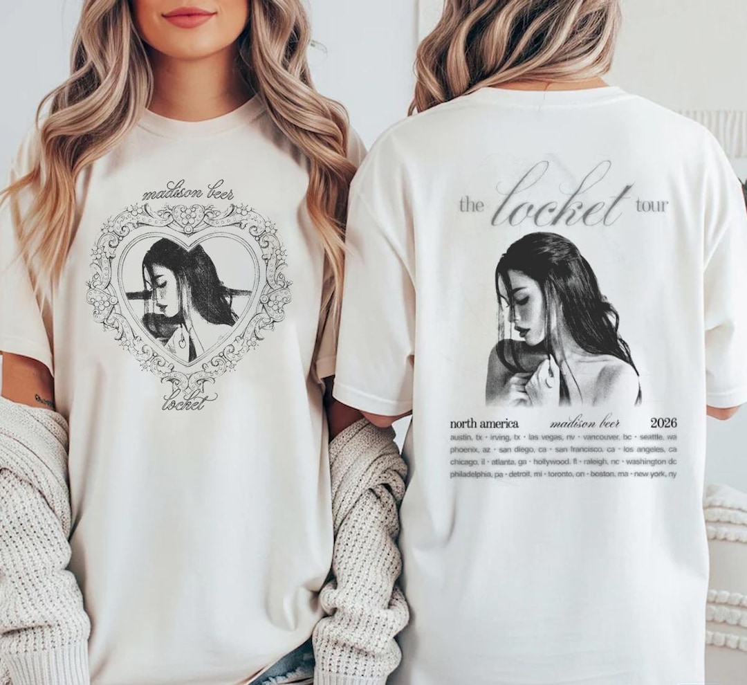 Madison Beer Locket Tour 2026 T-shirt, Pop Concert Tee - Etsy