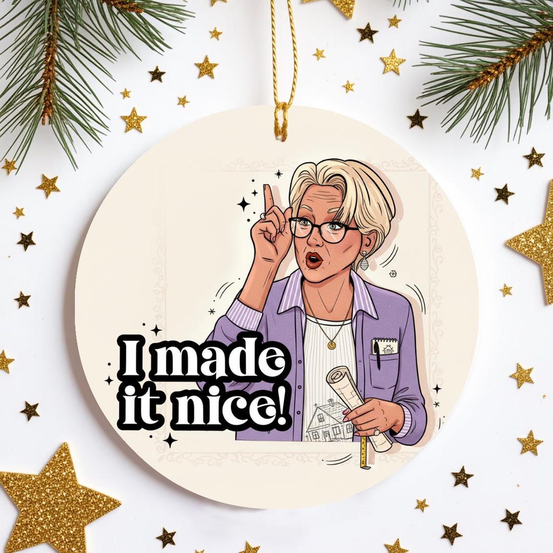 Real Housewives I Made It Nice Dorinda Medley Bravo Christmas Ornament ...