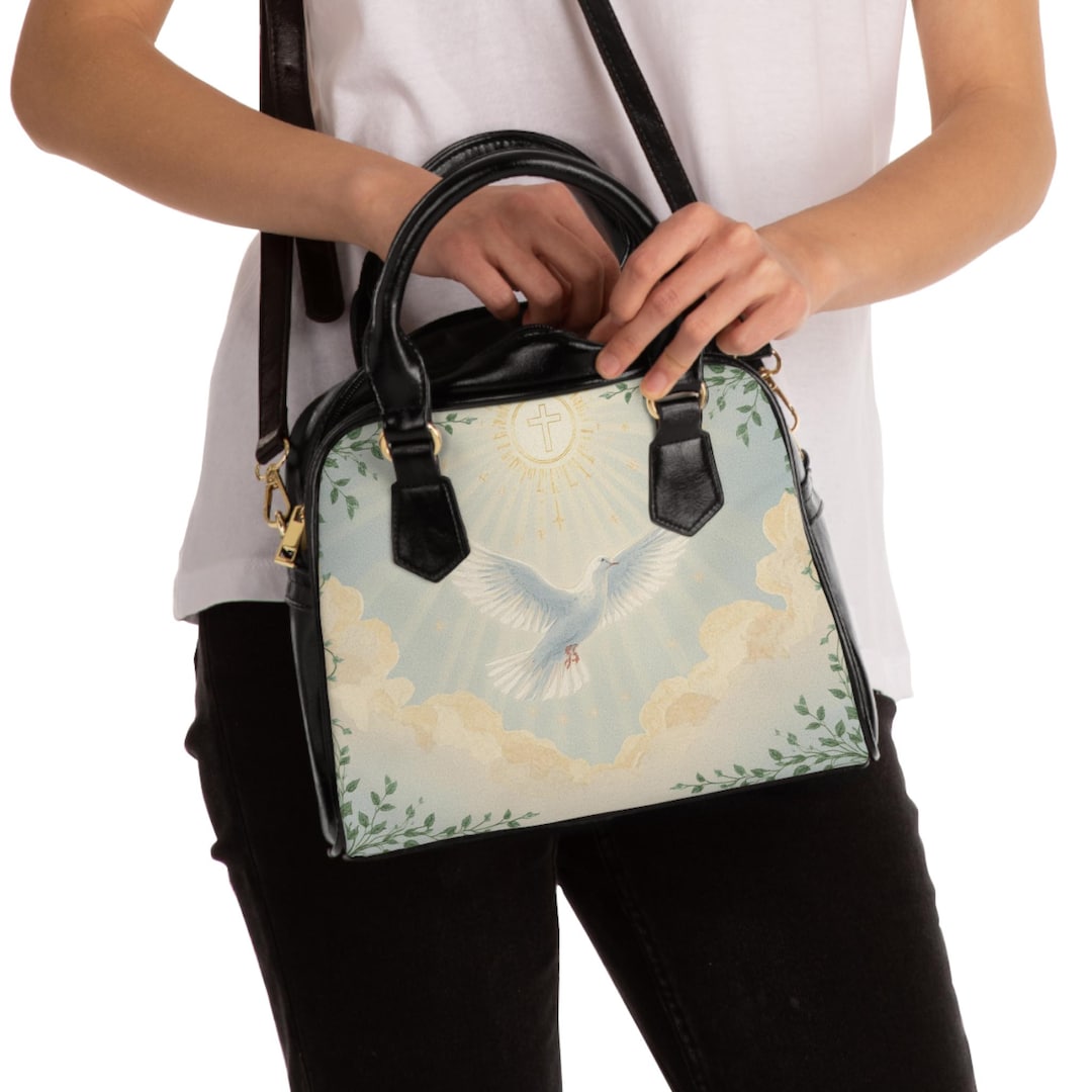 Guardian Dove of Divine Light Shoulder Bag - Versatile Handbag - Gift ...