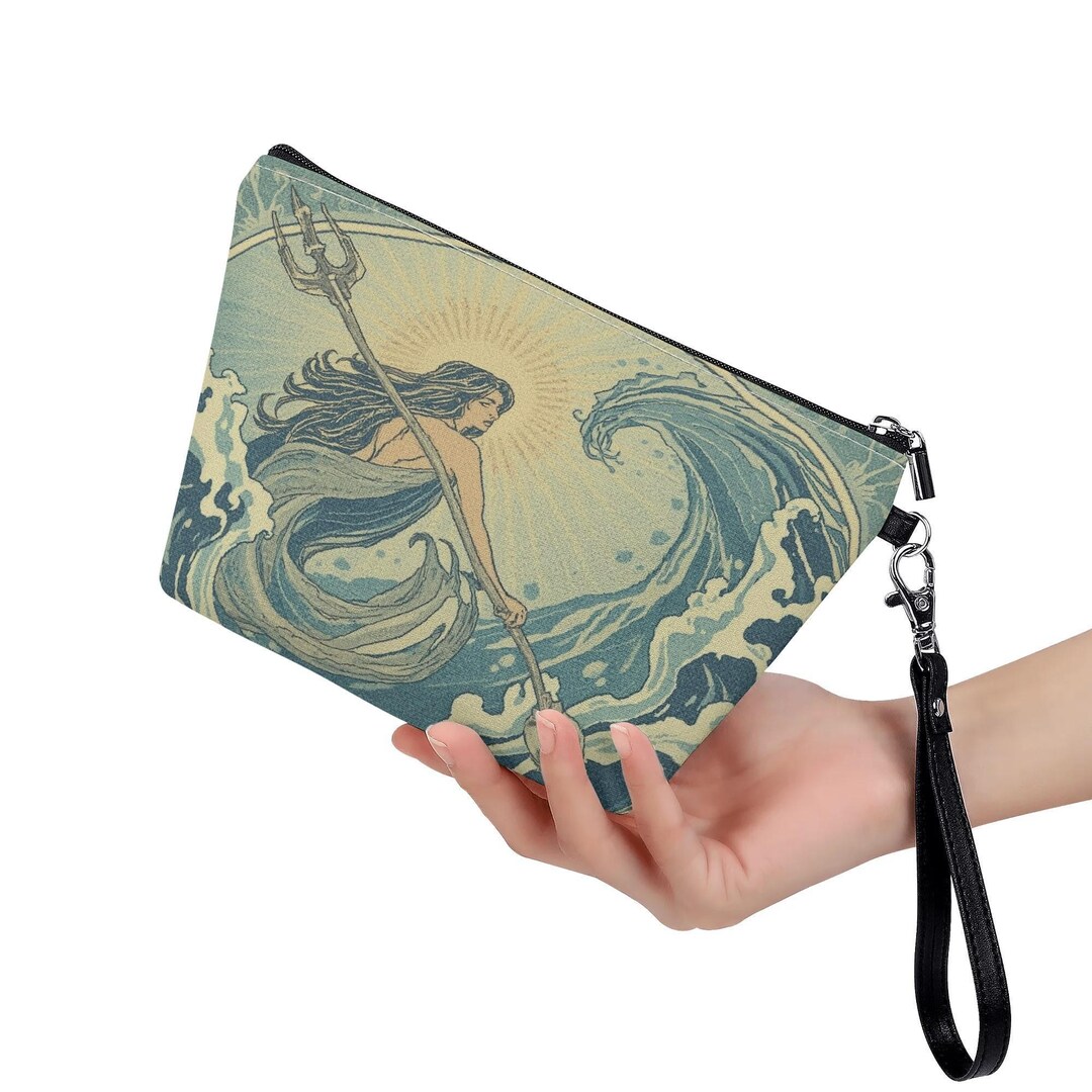 Nautical Bags Mermaid Queen Bags Art Nouveau Style With Oceanic Flow ...