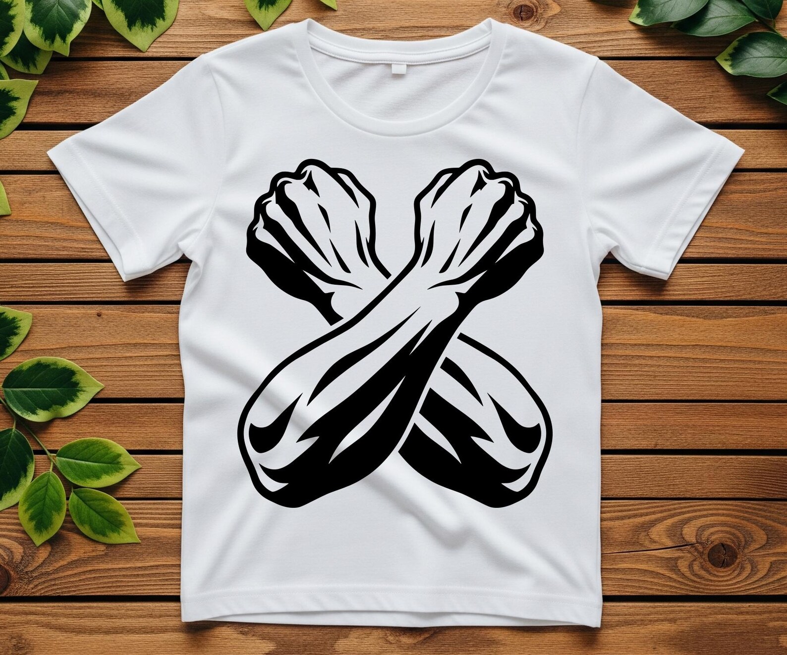 Crossed Arms SVG, PNG: Hand Gesture, X Symbol, Strength, Warrior Spirit ...