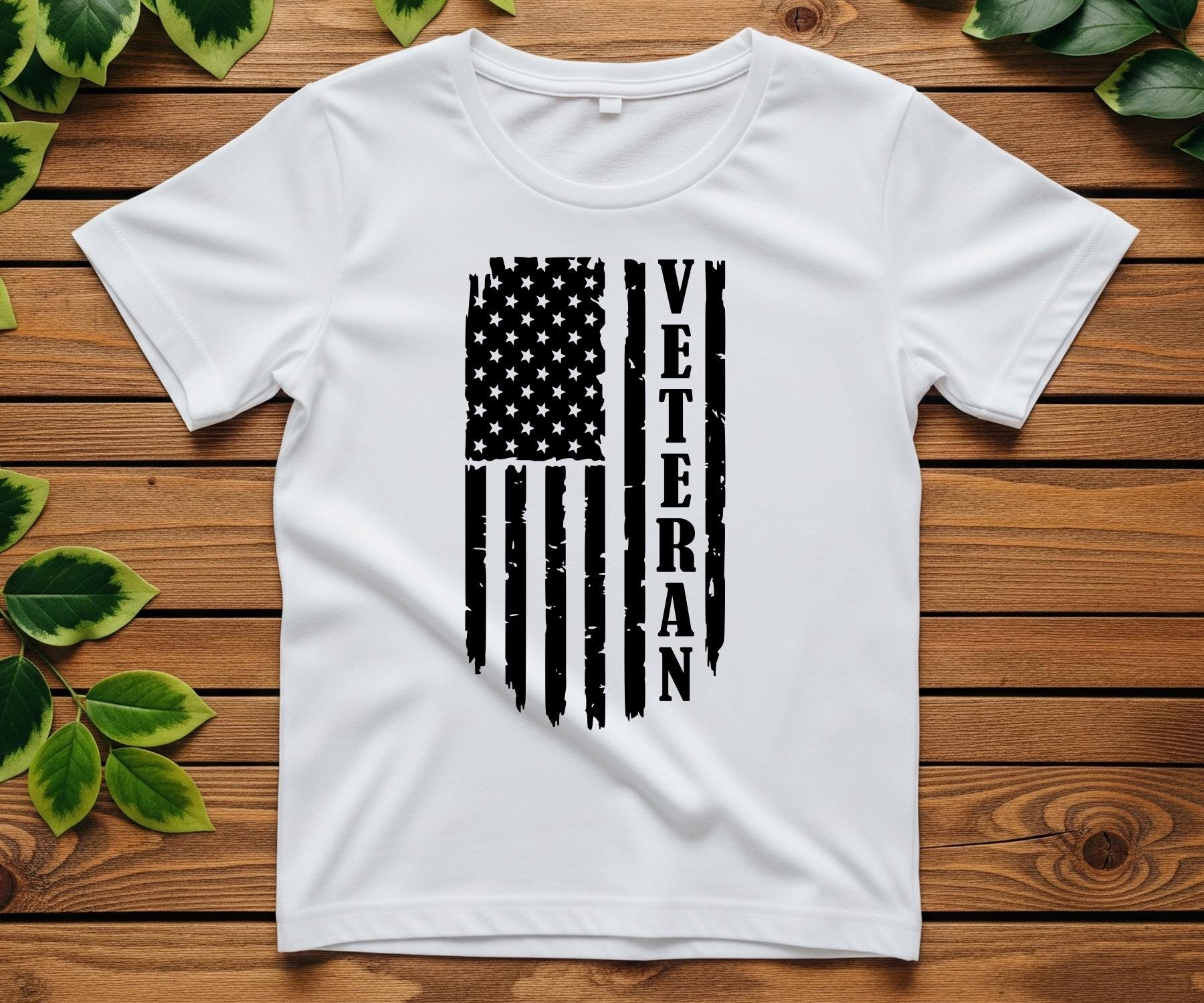 Veteran Flag SVG: Patriotic, Veteran Gift, Memorial Day, July 4th ...