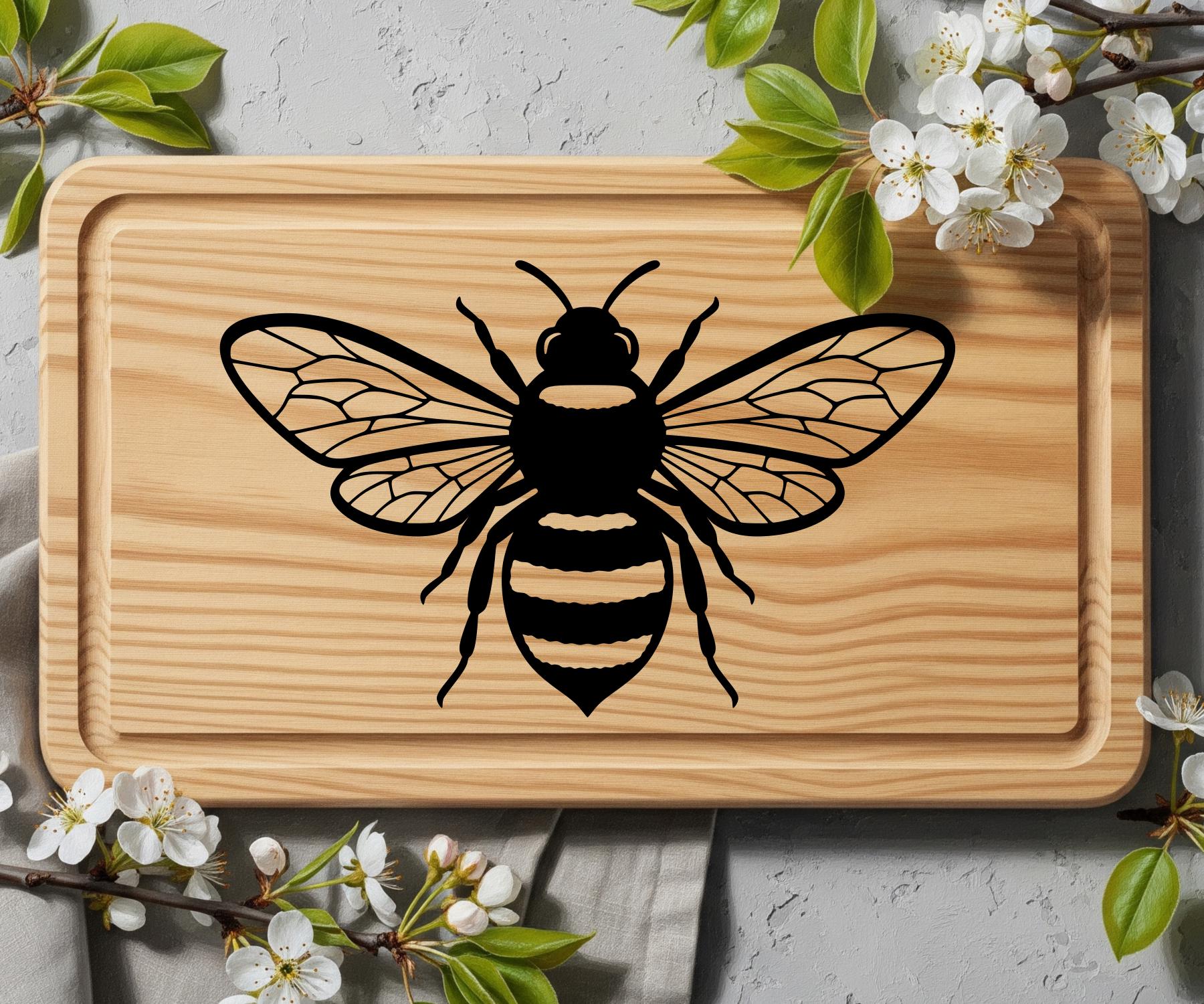 Honey Bee SVG: T-shirt Design, Beekeeper Gift, Save the Bees, Bumblebee ...