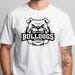 Bulldogs Mascot SVG: Team Logo, High School Mascot, Dog With Spikes, T ...