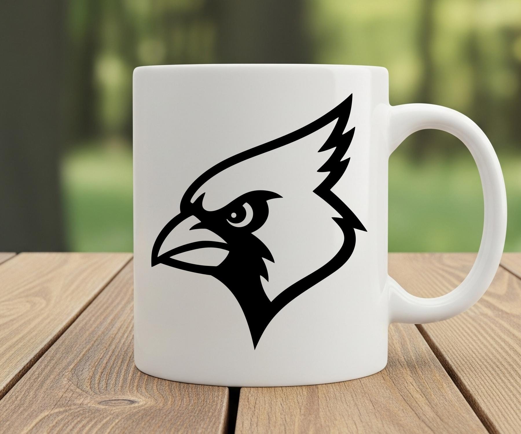 Cardinals Mascot SVG: T-shirt Design, Sport Team Logo, Angry Bird, Game ...