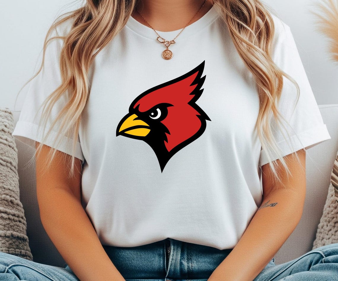 Cardinals Mascot SVG: T-shirt Design, Sport Team Logo, Angry Bird, Game ...