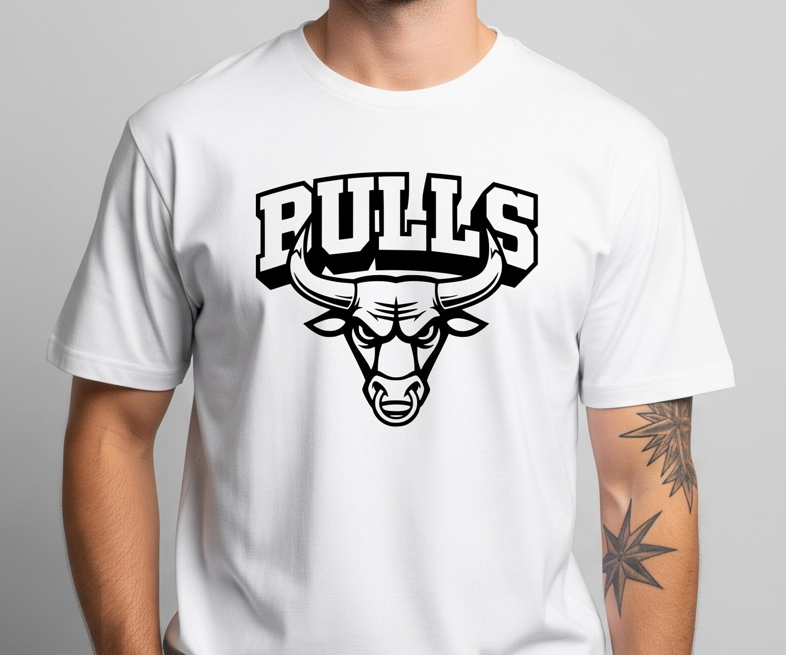Bulls Mascot SVG: Roaring Bull Head, T-shirt Design, Sport Team ...