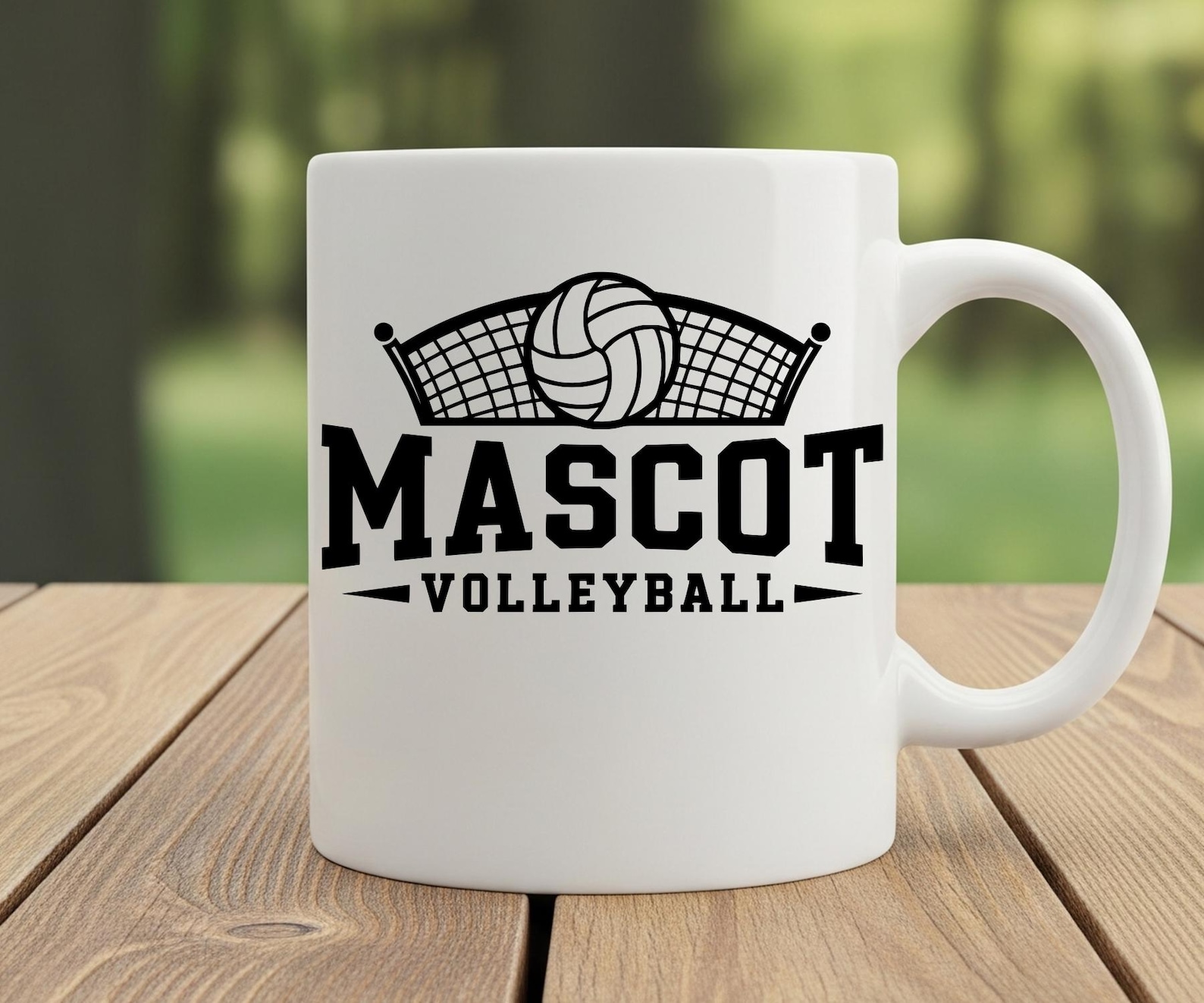 Volleyball SVG Bundle: Split Monogram, Volleyball Mascot, Club Logo ...