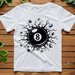 8 Ball Cracked Wall SVG, PNG: Billiards, Pool Player Gift, Snooker ...