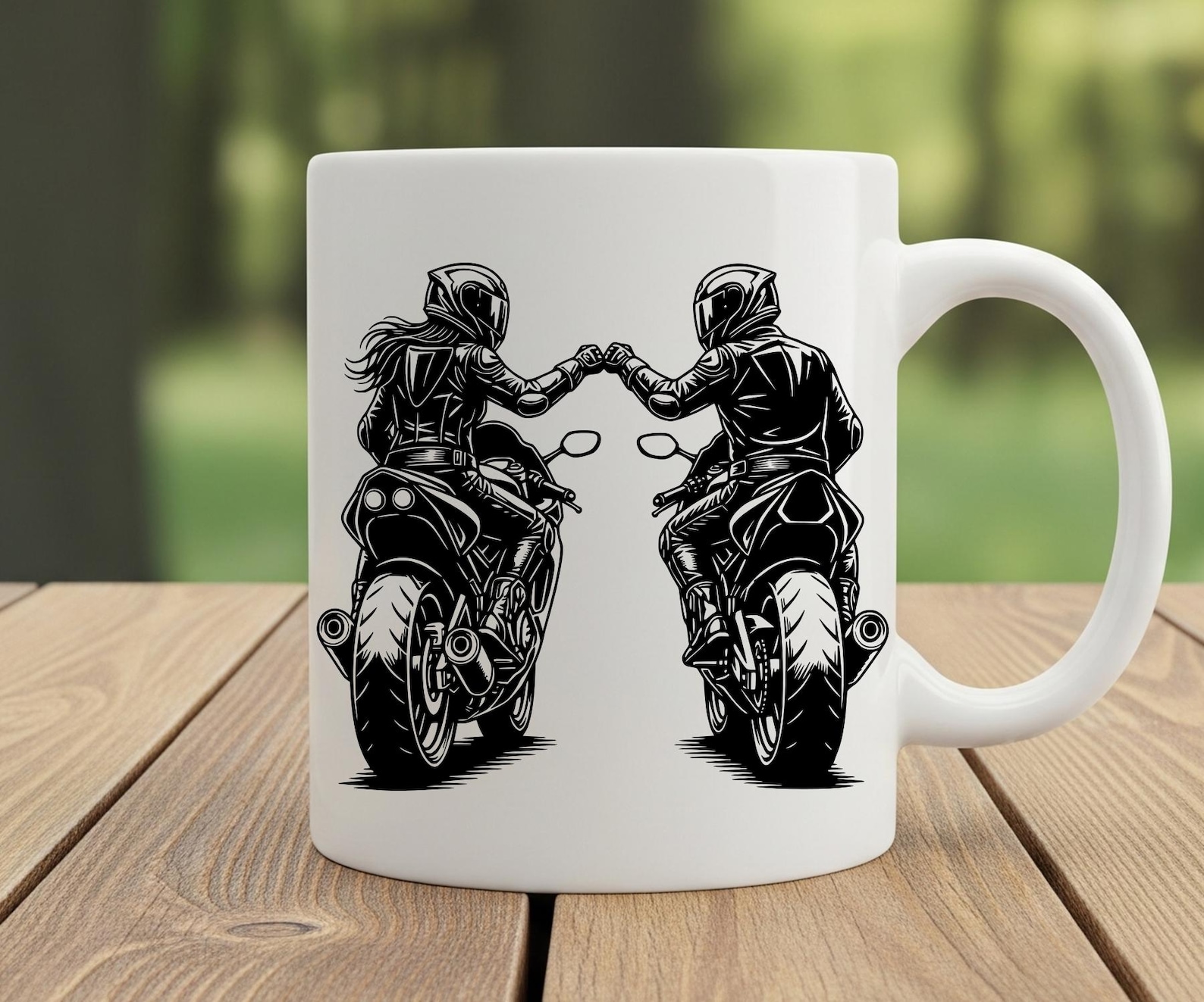 Biker Couple Fist Bump SVG, PNG: Sportbike Motorcycles, Biker Life ...