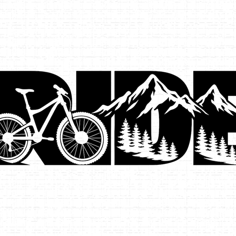 Calligraphy mountain - Etsy.de