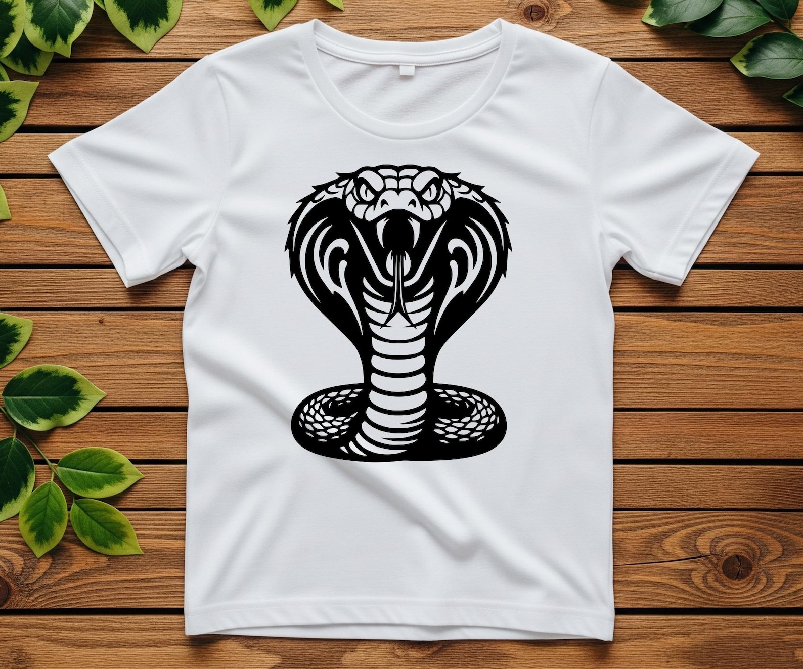 Cobra Mascot SVG: Angry Snake Head, T-shirt Design, Venomous Snake ...