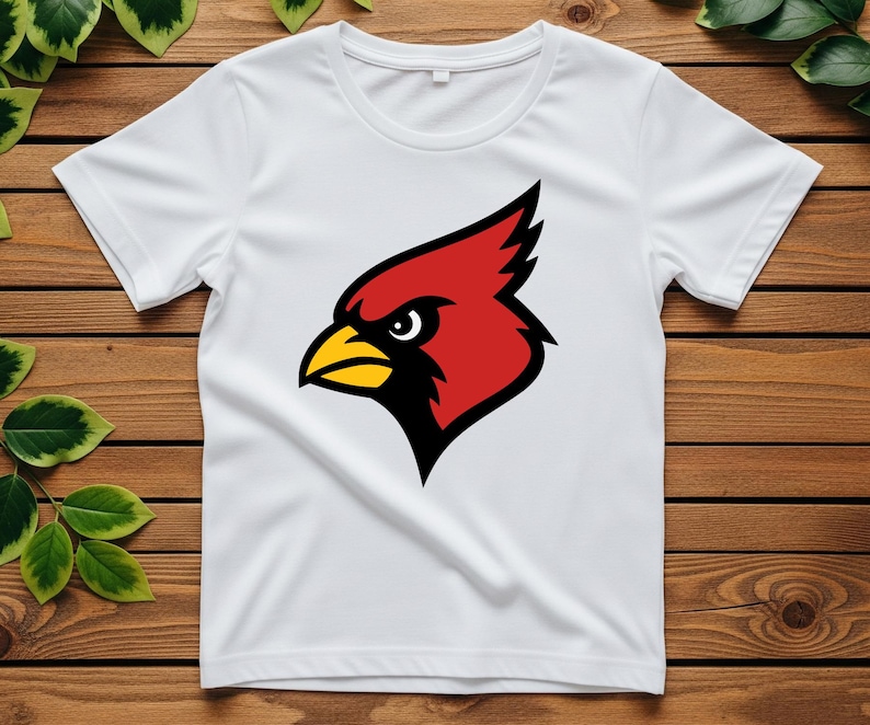 Cardinals Mascot SVG: T-shirt Design, Sport Team Logo, Angry Bird, Game ...