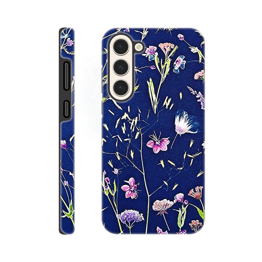 Tough Mobile Phone Case Created From an Original Cyanotype Design ...