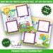 Bath Time Scrapbook Layout Premade PRINTED Fun in the Tub Scrapbook ...