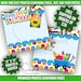 Preschool Scrapbook Layout PRINTED 12x12 Premade First Day of Preschool ...