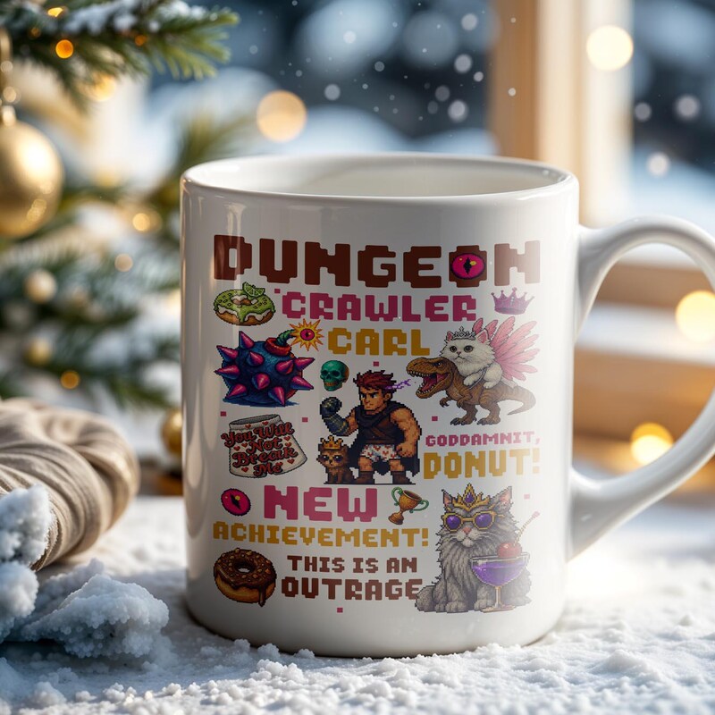 Dungeon Crawler Carl Merch - Etsy