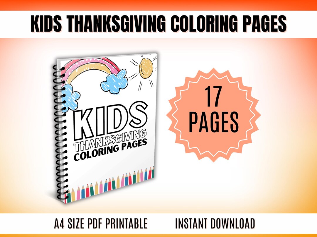 Thanksgiving Coloring Pages for Kids – Printable Coloring Pages ...