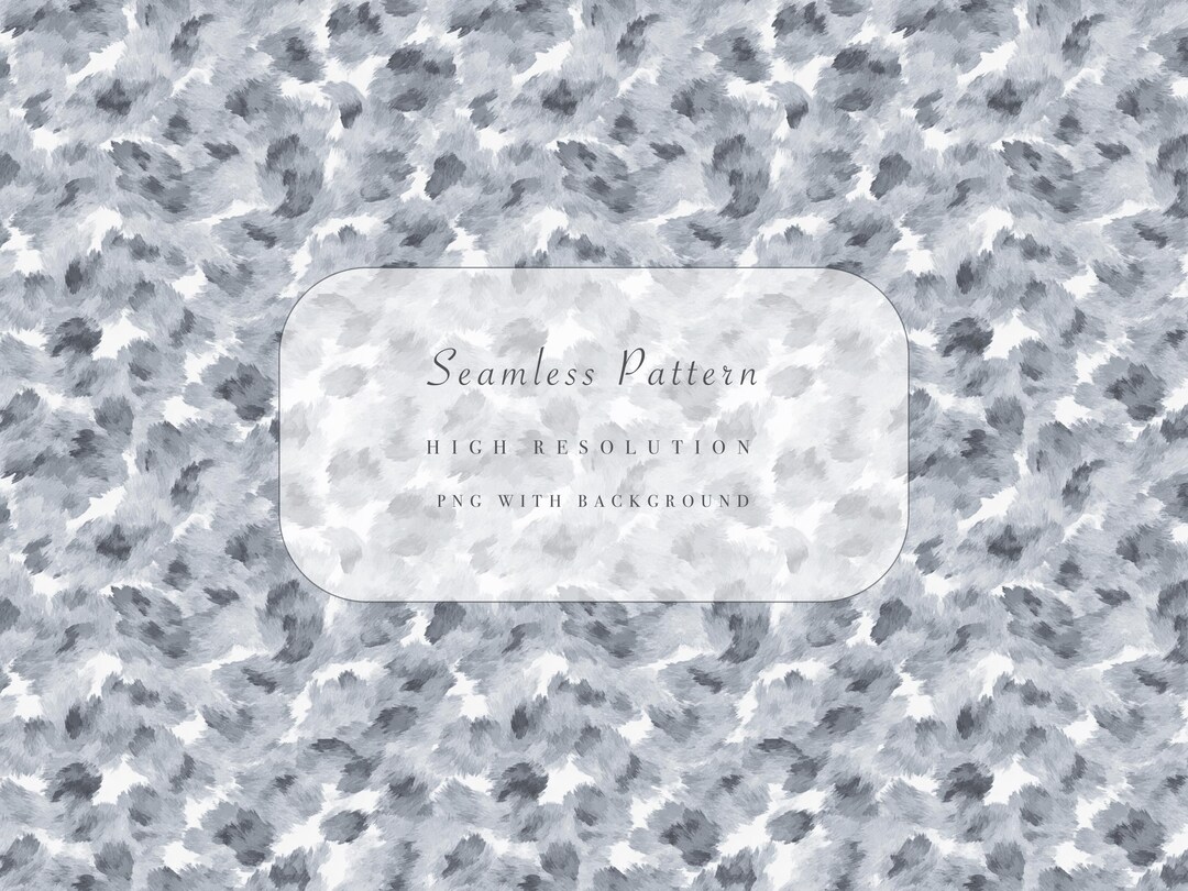 Wolf Fur Seamless Pattern PNG, Fast Download, Commercial Use, Winter ...