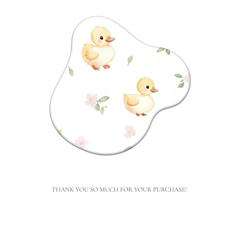 Duck Seamless Pattern PNG, Cute Baby Animal Digital Paper With ...