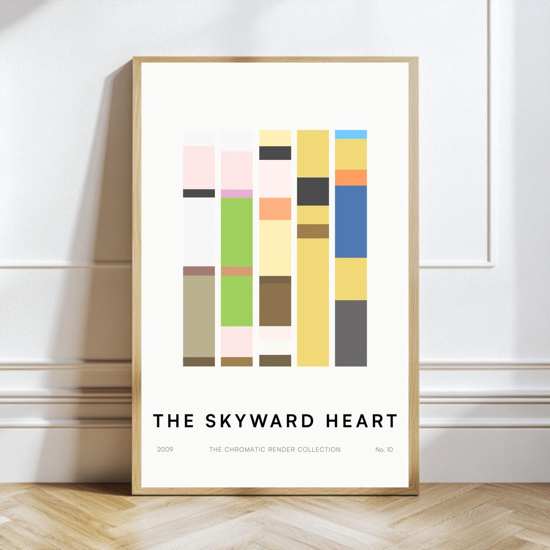 Minimalist Animation Movie Poster, Color Palette Art (digital Download ...