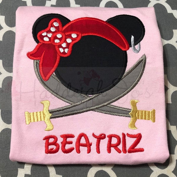 Girls Pirate Shirt - Etsy