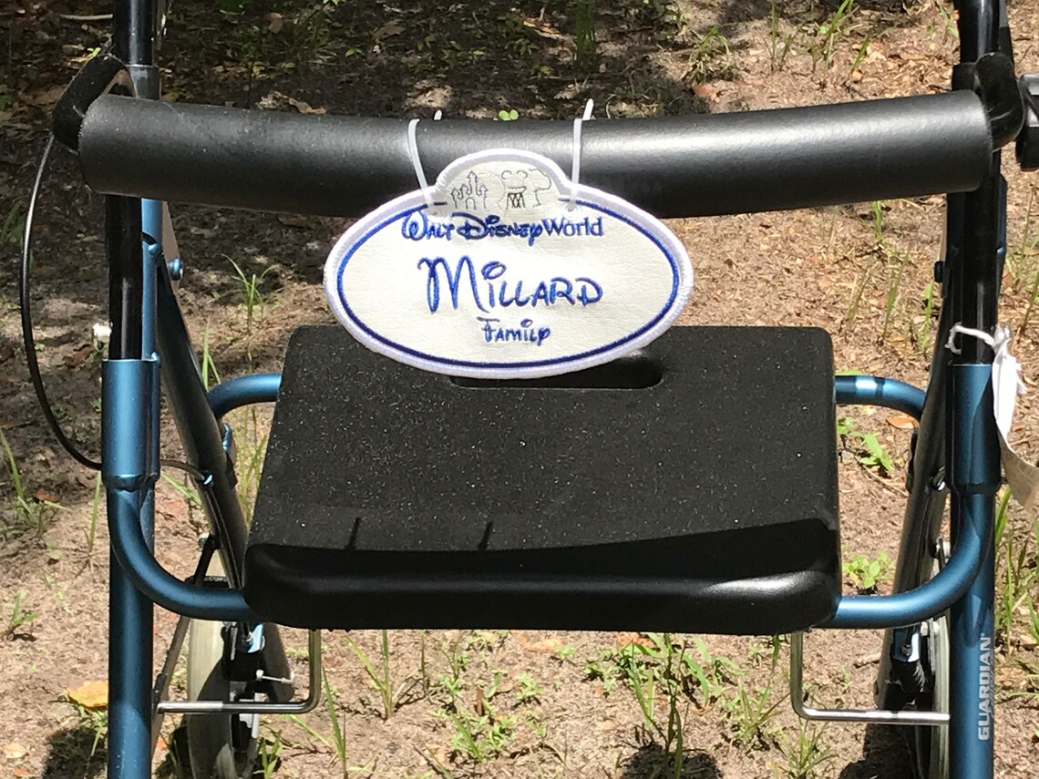 DL Custom Cast Member ID Stroller Tag Scooter Tag Walker Tag - Etsy